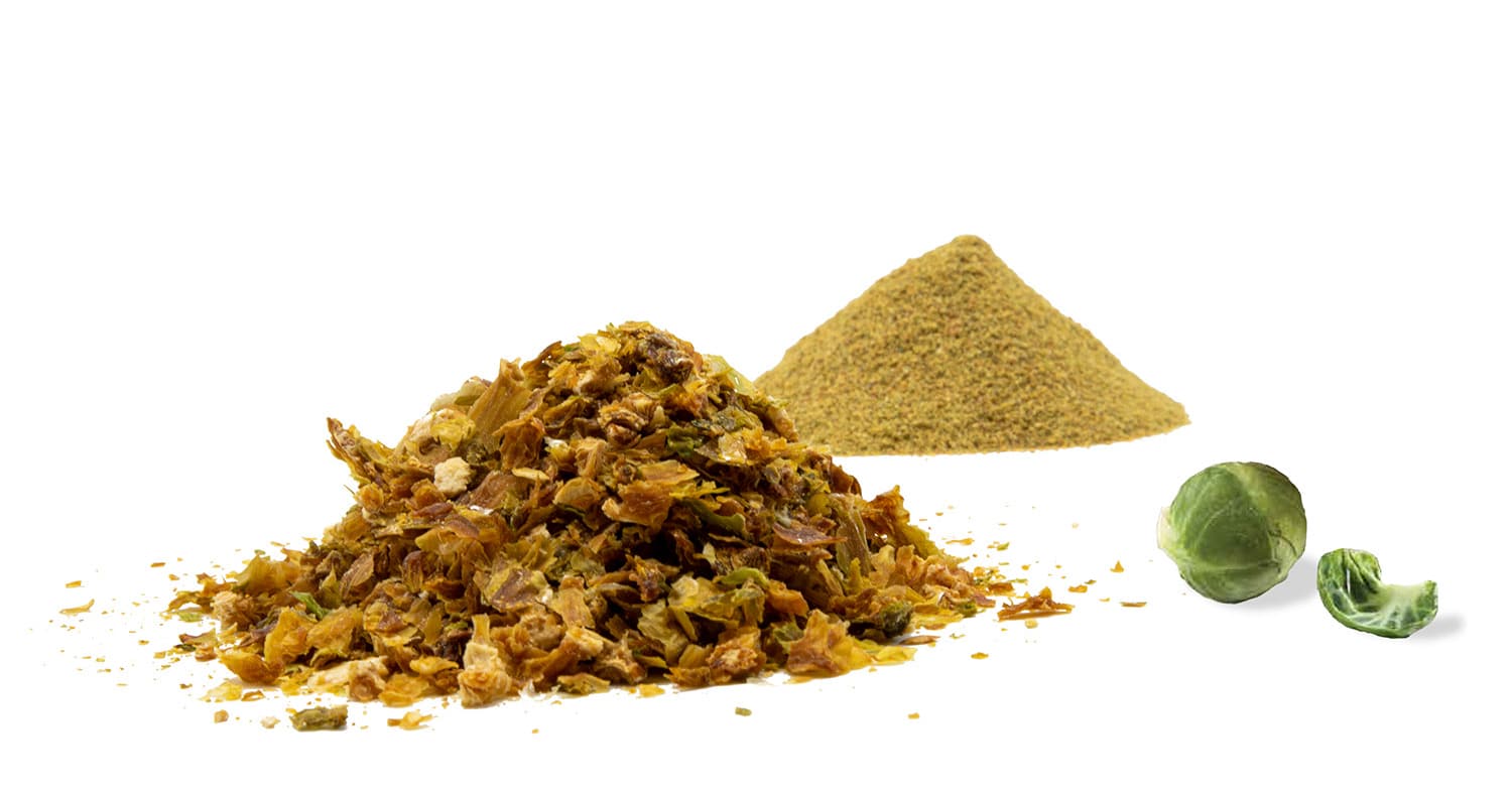 Premium Dried Brussels Sprout Ingredients | MicroDried Fruits & Vegetables
